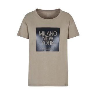 A|X Armani Exchange Damen, Oberteile, Braun, XSGr&ouml;&szlig;e