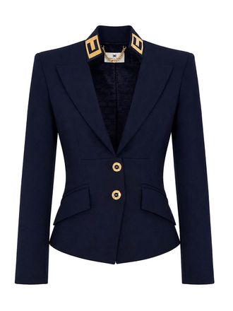 Elisabetta Franchi Blazer - Dunkelblau