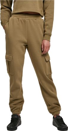 Urban Classics Damen Jogginghose Ladies High Waits Cargo Sweat Pants tiniolive XS