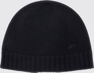 Bottega Veneta Gerippte Woll-Beanie-M&uuml;tze mit klassischem Umschlag-Design