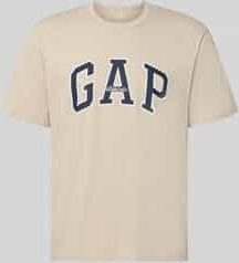 GAP T-Shirt mit Logo-Print und Rundhalsausschnitt