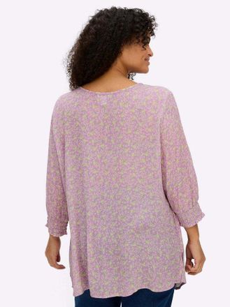 Sheego Klassische Bluse Tunika 3/4-Arm