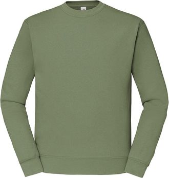 Fruit Of The Loom Herren 62-202-0 Set-IN Sweatshirts 1er/2er - 1x Olive & 1x HLKauf Block - Gr&ouml;&szlig;e: XL