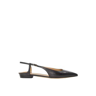 Emporio Armani Spitz zulaufende Slingback-Pumps - - Shoes - Damen - Schwarzk - 38 1/2 EU