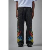 Casablanca Mohair Pants Laurel Flame