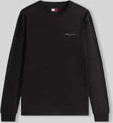 Tommy Jeans Slim Fit Langarmshirt aus reiner Baumwolle