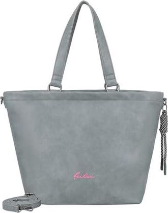 Fritzi Aus Preu&szlig;en Fritzi aus Preu&szlig;en sac shopper sac &agrave; &eacute;paule Lou Shopper Blue-Grey bleu gris