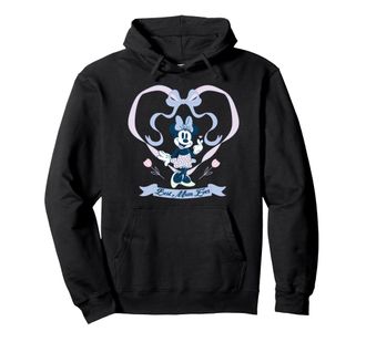 Disney Minnie Mouse Best Mum Ribbon Muttertag Pullover Hoodie