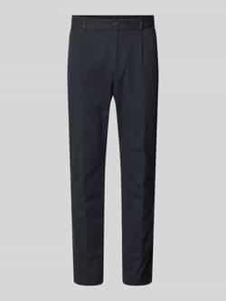 Joop Loose Fit Bundfaltenhose mit elastischem Bund Modell Lester