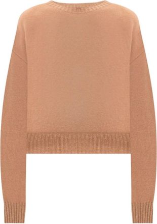 Twinset Femme, Pulls, Beige, Taille: 40 FR Pull beige m&eacute;lange cachemire laine