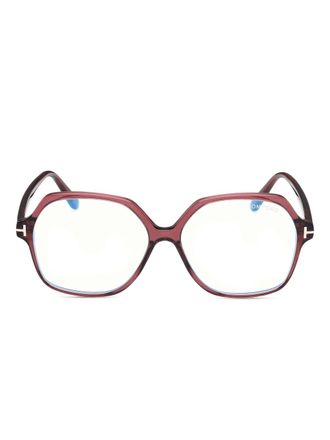 Tom Ford Eyewear lunettes de vue FT6062B - Rouge