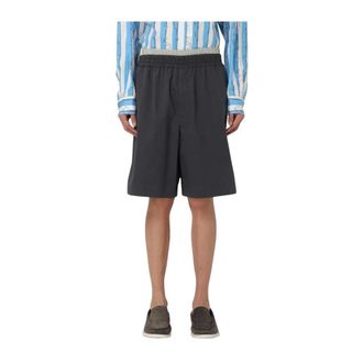 Bottega Veneta Homme, Shorts, Noir, Taille: S Shorts Casual Charbon Élégants Homme