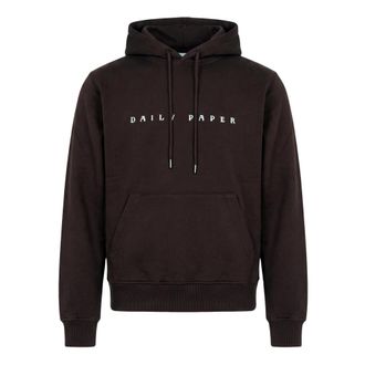 Daily Paper Clothing Mole Emblem Coin Hoodie - - Sweatshirts & Hoodies - Herren - Braun - M