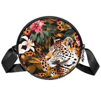 Generic Circle Petit sac &agrave; bandouli&egrave;re pour femme, sac &agrave; bandouli&egrave;re avec fermeture &eacute;clair, bretelles r&eacute;glables, style d&eacute;contract&eacute;, pour femmes et filles