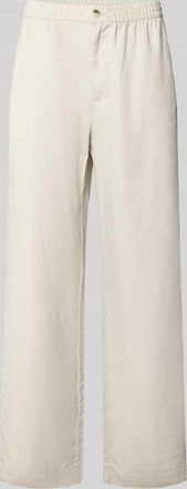 GAP Leinenhose mit elastischem Bund und Eingrifftaschen