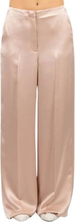 Pinko Pinko, Femme, Pantalons, Rose, Taille: 38 FR Wide Pantalons