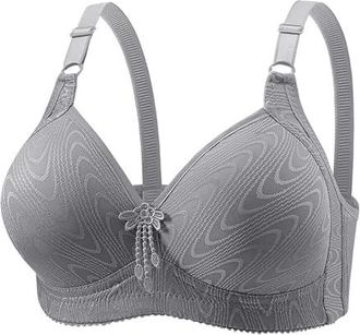 Generic Meine Bestellung B&uuml;gel, verstellbare BHS, Bralette mit voller Abdeckung und Halt, &Uuml;bergr&ouml;&szlig;e, Alltags-BH, gris fonc&eacute;, XL