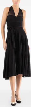 Philosophy di Lorenzo Serafini short-sleeve midi dress - Schwarz