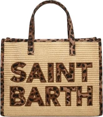 Saint Barth Femme, Sacs, Beige, Taille: ONE Size Vivian Medium