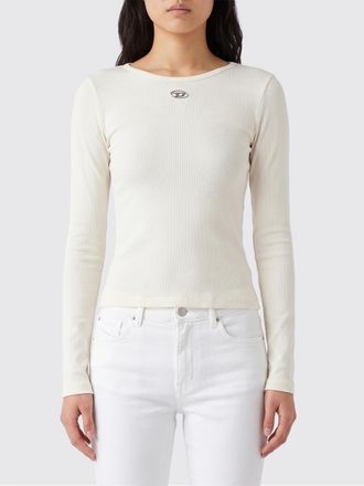 Diesel T-Shirt Femme couleur Blanc