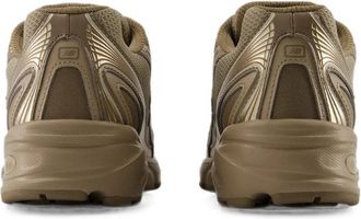 New Balance Mesh with Metallic Finish Sneakers - Brown