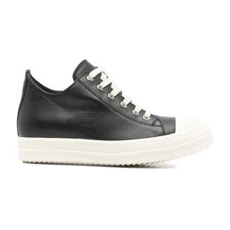 Rick Owens Femme, Chaussures, Noir, Taille: 38 1/2 EU Low Sneaks