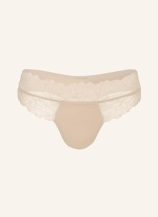 Calvin Klein String Perfectly Fit Lace beige
