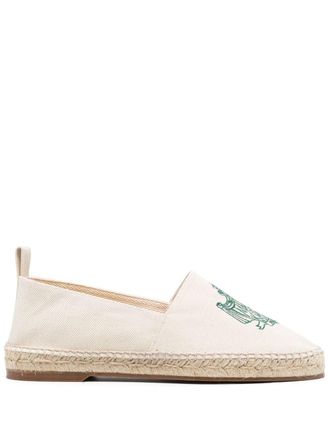 Maison Kitsuné Espadrilles à écusson