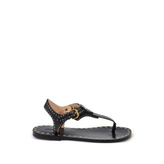 Isabel Marant Flat Sandalen - - Shoes - Damen - Schwarzk - 36 EU