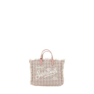 MC2 Saint Barth Vanity Mini Tweed - - Bags - Damen - Rosa - ONE SIZE