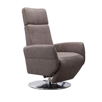 Cavadore Cavadore TV-Sessel Cobra / Fernsehsessel mit Liegefunktion, Relaxfunktion / Stufenlos verstellbar / Ergonomie L / Belastbar bis 130 kg / 71 x 112 x 82