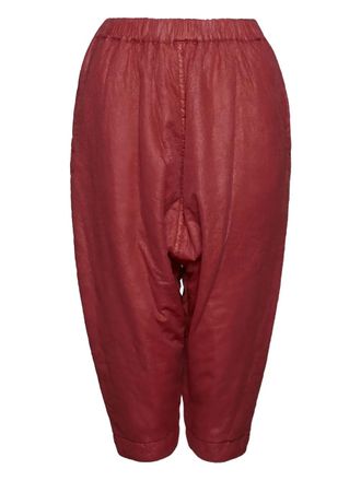 Comme Des Garçons Klassische Hose - Rot