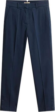 Woolrich Femme, Pantalons, Bleu, Taille: W26 Pantalon Chino en Satin Stretch