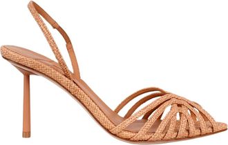 Le Silla Femme, Chaussures, Brun, Taille: 40 EU Sandales en raphia Embrace Panama