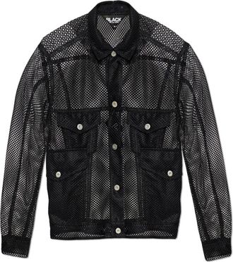 Comme Des Gar&ccedil;ons Homme, Chemises, Noir, Taille: L Chemise Transparente avec Poches