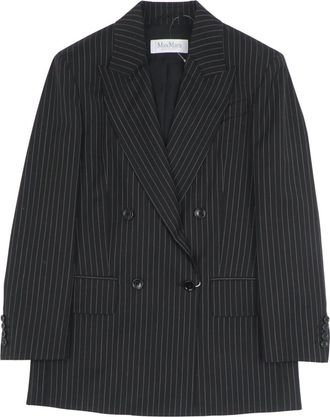 Max Mara Femme, Vestes, Noir, Taille: 34 FR Blazers