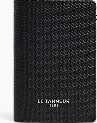 Le Tanneur Petit porte cartes Lucien en cuir signature T