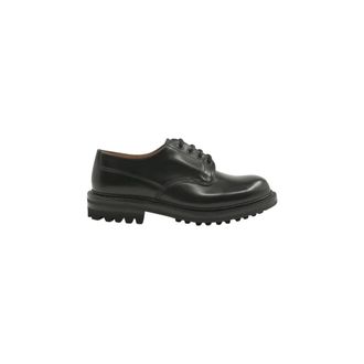 Churchs Derbies &agrave; lacets en cuir de veau bross&eacute; - Homme - Chaussures - Noir - Taille: 42 EU