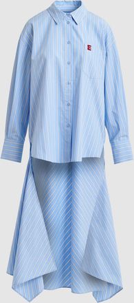 Essentiel Chemise Jape Blanc Bleu Clair