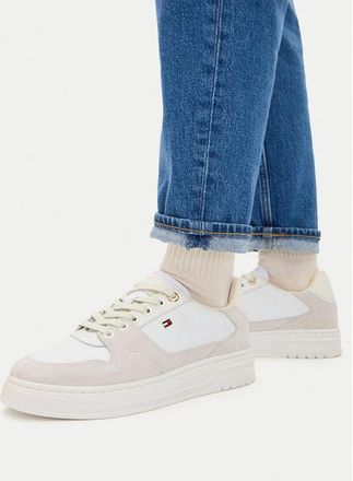 Tommy Hilfiger Sneakers Court FW0FW09177 Wei&szlig;