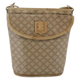 Celine Pre-owned Toile sacs-celine - Femme - Pre-owned - Beige - Taille: ONE Size