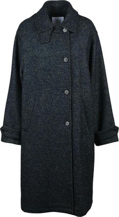 Douuod Femme, Manteaux, Bleu, Taille: 40 FR Manteau Tanzanite