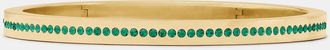 Kate Spade New York Kate Spade Ring It Up Armreif Mit Pav&eacute; f&uuml;r Frauen in Smaragdgr&uuml;n | Kubikzirkonie