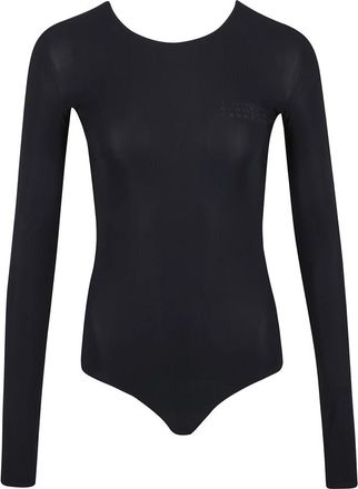 Maison Margiela Femme, Tops, Noir, Taille: 40 FR Body &agrave; Manches Longues