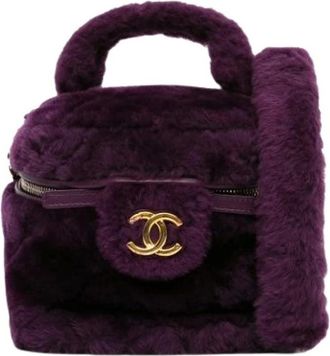 Chanel Sac Vanity Pre-owned - Femme - Pre-owned - Violet - Taille: ONE Size