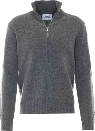 Alpha Studio Cardigan - Grau
