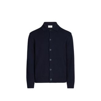 Saison 1865 Cardigan Goal col polo en laine