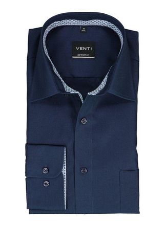 Venti Herren Hemd blau