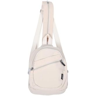 UPKOCH Sac &agrave; Dos Femme D&eacute;contract&eacute; Petit Sac Bandouli&egrave;re Pour Voyages Et Randonn&eacute;es Avec Option De Portage Crois&eacute; Beige