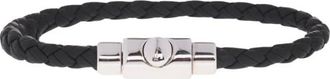 Ferragamo Homme, Accessoires, Noir, Taille: M BR Record 1L Bracelet